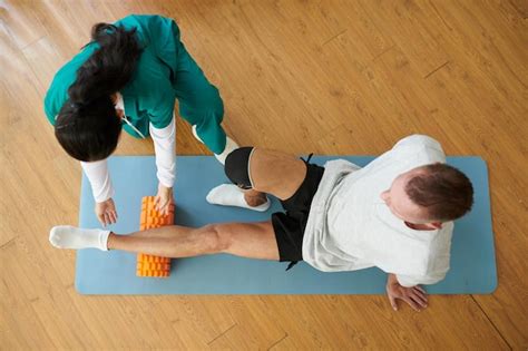 Premium Photo Learning How To Do Myofascial Release