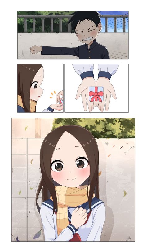 Takagi San And Nishikata Karakai Jouzu No Takagi San Drawn By Oo S Danbooru