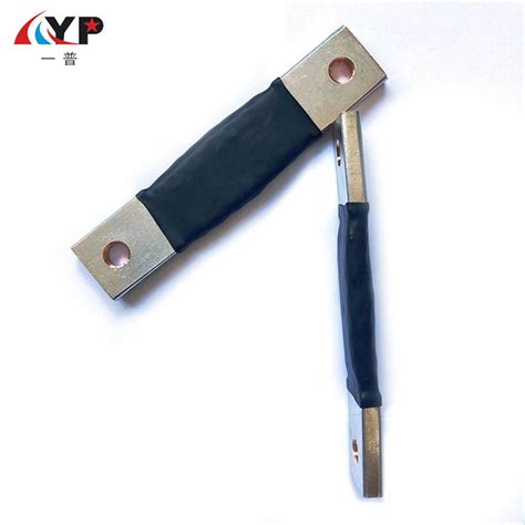 China Copper Braided Flexible Connectors With Insulated Sleeves Supplier Manufacturer Factory