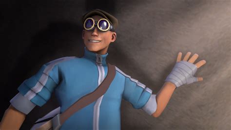 More Sfm Posters This Time For Two Of My Tf2 Ocs Scout And Medic I Also Edit Them A Bit