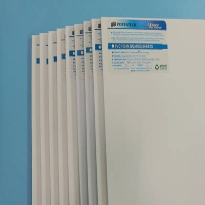 UV Anti Size X FT Rigid Insulation PVC Foamex Board Sheet For Exterior Application