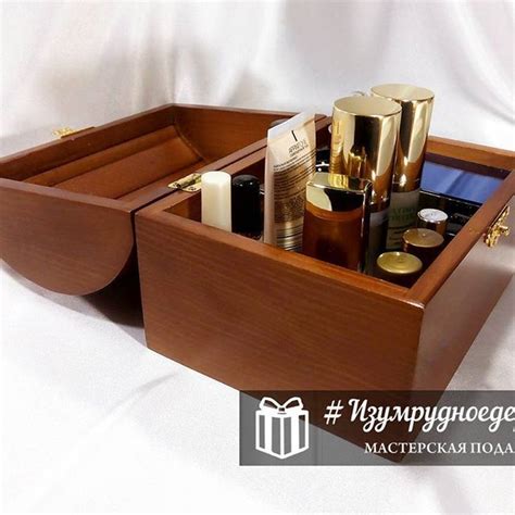 💝#КАТАЛОГ_Wood_emerald 💝 ⠀⠀⠀⠀⠀⠀⠀⠀⠀ 🔸🔸🔸🔸 🌲Сундучок для косметики или ...