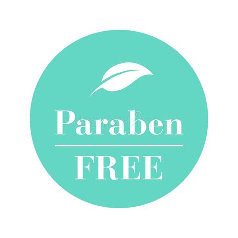 Paraben Free Logo Stock Illustrations 604 Paraben Free Logo Stock