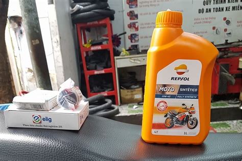 Dầu Nhớt Repsol Sintetico 10W40 4T - HANOI MOTORCYCLE