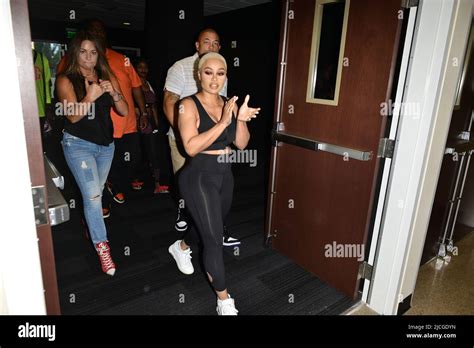 Pembroke Pines Fl June 10 Blac Chyna Attends Celebrity Boxing Match
