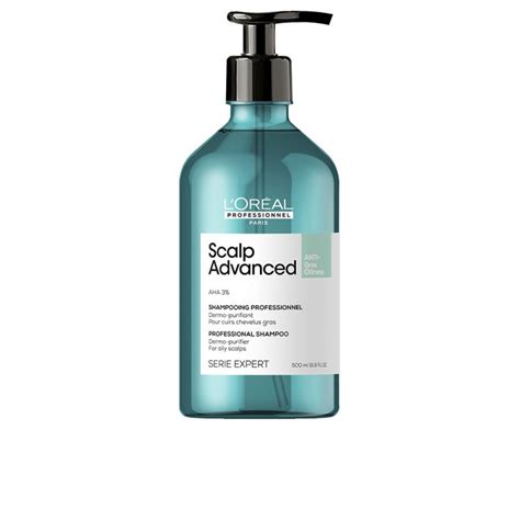 Loréal Professionel Scalp Advanced Shampoo For Oily Scalps 500 Ml