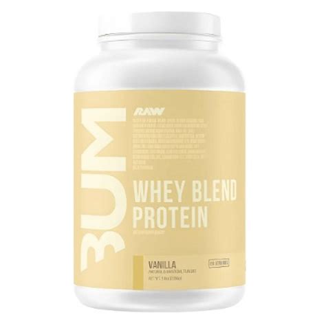 Proteína Raw Cbum Whey Blend Protein 5 Lb Walmart En Línea