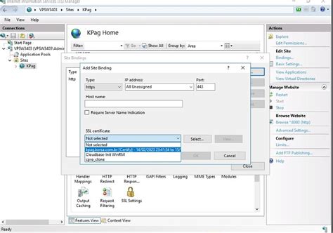 Problem With The Security Certificate Presented By This Website Was