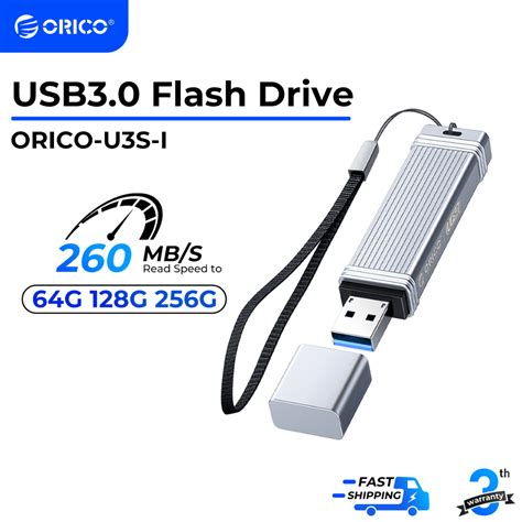 Orico Flash Drive 32gb 64gb 128gb 256gb Usb 31 260mbs Pen Drive Data