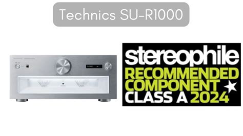Technics Stereo Integrated Amplifier Su R1000