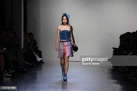 A Model Walks The Runway At Ukrainian Fashion Week Presents Frolov