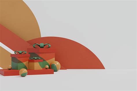 화장품 프리젠 테이션을위한 다채로운 원형 무대 연단파스텔 색상 배경의 제품에 대한 모형 인사말 카드 포스터 및 배너 모형 템플릿 3d 일러스트 레이 션 0명에 대한 스톡