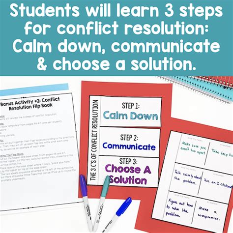 Conflict Resolution Role Play Activity