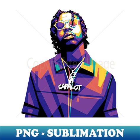 American Rapper Wpap Pop Art Exclusive Png Sublimation Dow Inspire