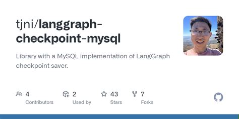 GitHub Tjni Langgraph Checkpoint Mysql Library With A MySQL