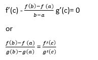 Cauchy S Mean Value Theorem Online Tutorials Library List