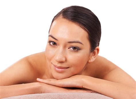 Health Portrait And Woman At Spa For Massage With Skincare Wellness