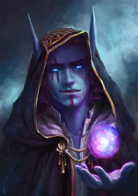 Портреты персонажей World of Warcraft от художницы Angevere