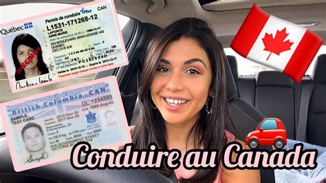 Le Permis De Conduire Au Canada 🇨🇦 رخصة القيادة في كندا Youtube