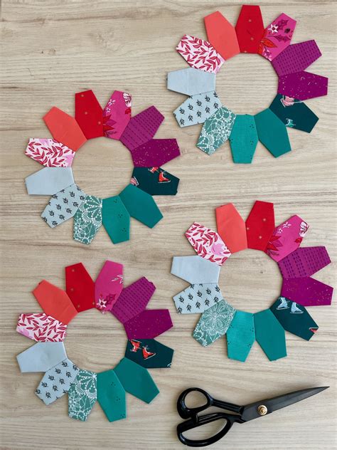 How To Applique Epp Blocks By Hand Or Machine Meadowsweet Quilt