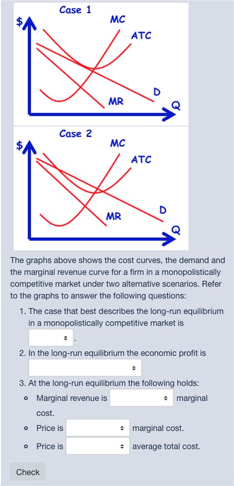 Solved Case MC ATC MR Case MC ATC MR The Graphs Above Chegg