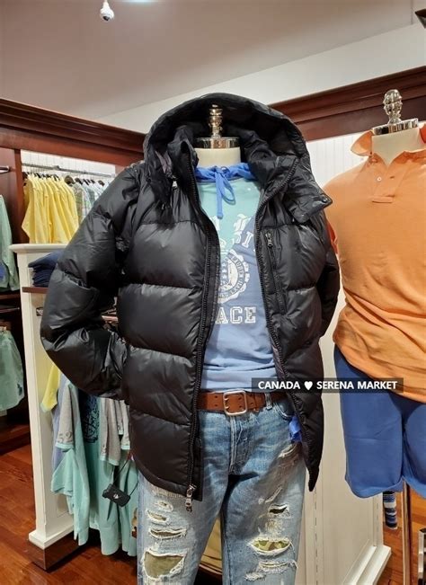 폴로랄프로렌 남자 오리털 패딩 블랙 상품 상세 크로켓