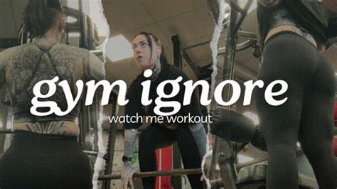 gym ignore watch me workout mistress valentina clips4sale