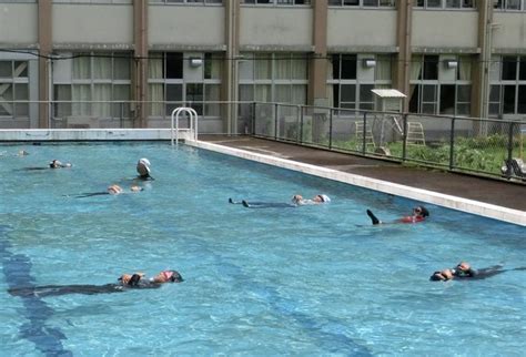 もしものための着衣水泳 平佐東小ブログ