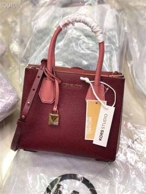 亞軒潮店 大牌潮款現貨mielinka Michael Kors女包mercer楊冪同款單肩斜挎手提風琴包正品免運 Yahoo奇摩拍賣