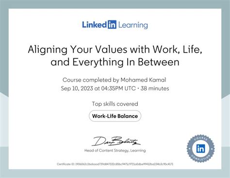 Mohamed Kamal On Linkedin Certificate Of Completion