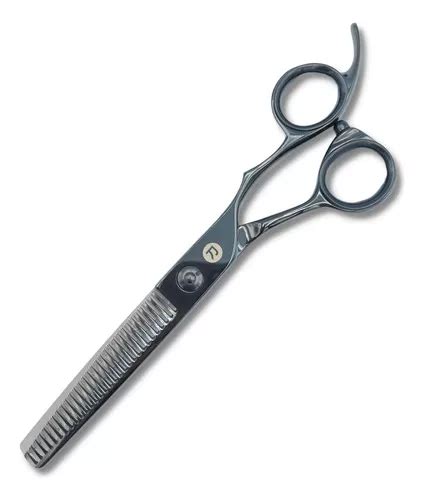 Tesoura Preta Para Afinar O Cabelo Para Cabeleireiros E Mercadolivre
