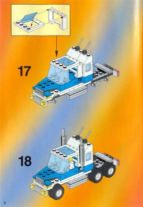 Free Lego Truck Instructions Lego Fire Lego Projects Lego Instructions A Lego