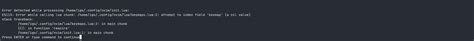 Error While Calling Lua Chunk · Issue 3 · Christitustechneovim · Github
