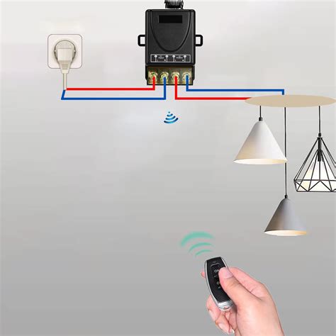 Реле Vaxiuja С дистанционно управление 100м 220v30a Черно Emag Bg