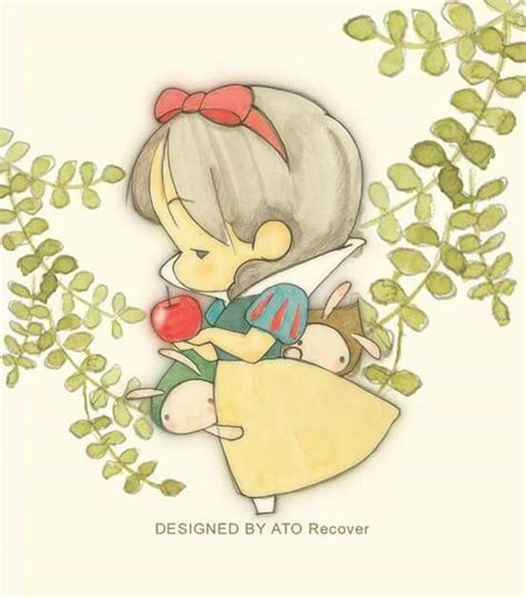 Biancaneve Imagens Fofas Ilustrações Desenhos