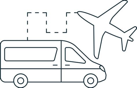 Arrivals Icon Monochrome Simple Sign From Airport Vector Image