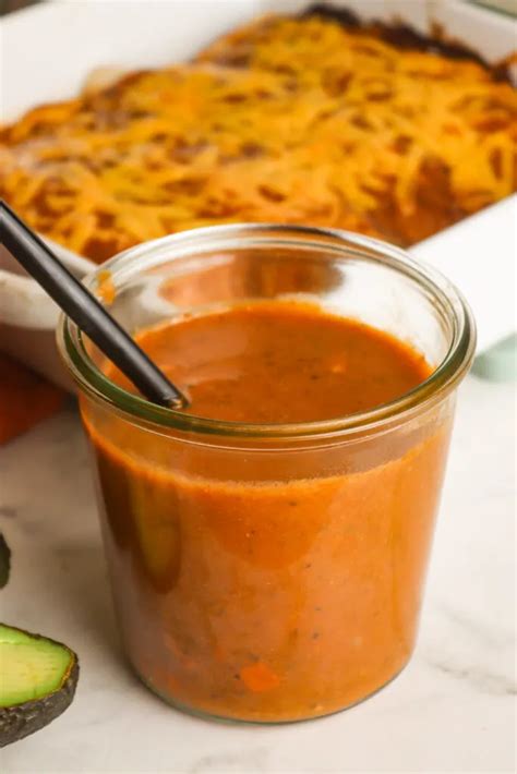 Homemade Enchilada Sauce Baked Bree