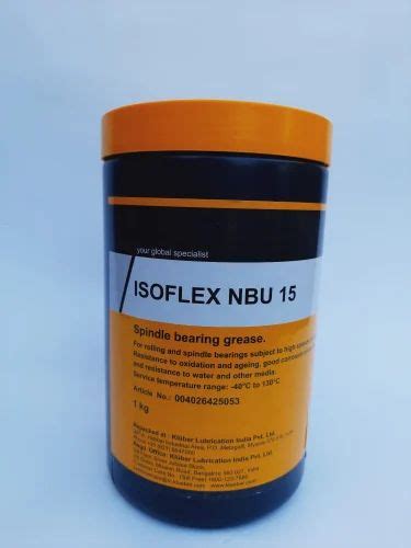 ISOFLEX NBU 15 KLUBER 1KG CAN at best price in Mumbai by Sanghavi ...