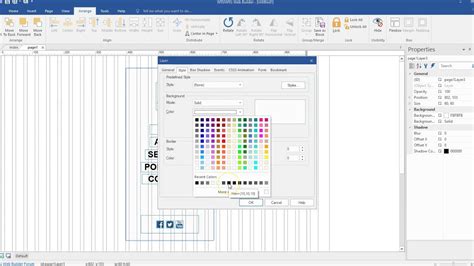 Creating Animated Navigation In Wysiwyg Web Builder Using Events And Css3 Animation Youtube