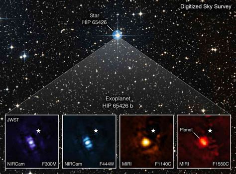 Telescópio Webb capta primeira imagem de planeta fora do sistema solar