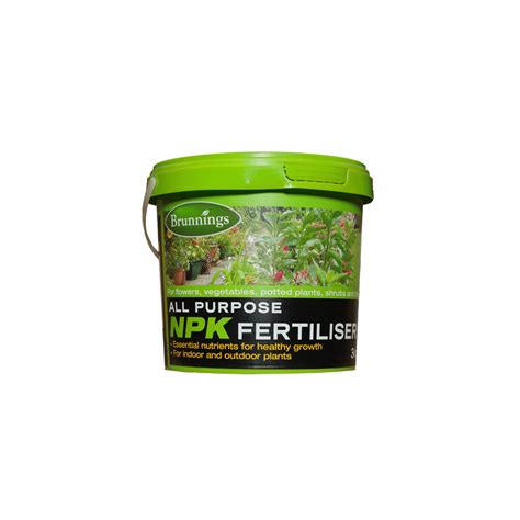 Brunnings NPK Fertiliser 3Kg — Soils Aint Soils