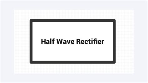 Make Rectifier Circuits With Edrawmax Tools