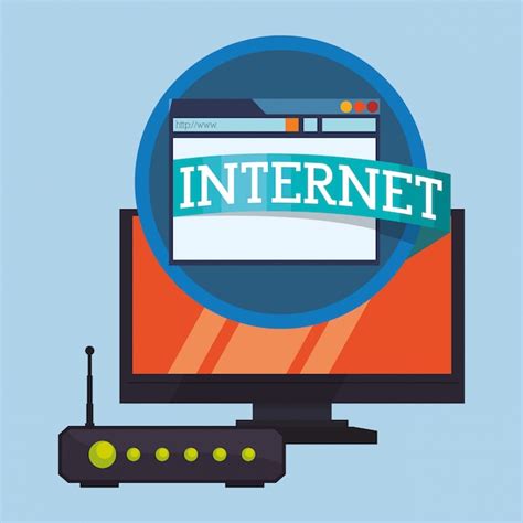 premium vector internet design