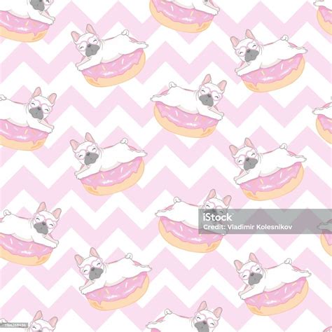 개 원활한 패턴 프렌치 불독 발 벡터 반복 배경 타일 타일 벽지 고립 된 검은 색 강아지 뼈다귀에 대한 스톡 벡터 아트 및 기타 이미지 강아지 뼈다귀 강아지 개