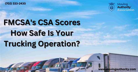 How Safe Is Your Trucking Operation Moving Authority