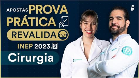 Apostas Prova Prática Revalida INEP 2023 2 Cirurgia YouTube