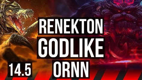 RENEKTON Vs ORNN TOP Quadra Godlike EUW Master 14 5 YouTube