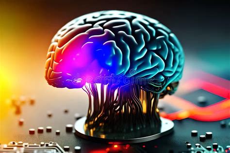 Un Chip De Computadora Con Estructura Cerebral Neuromórfica Ai
