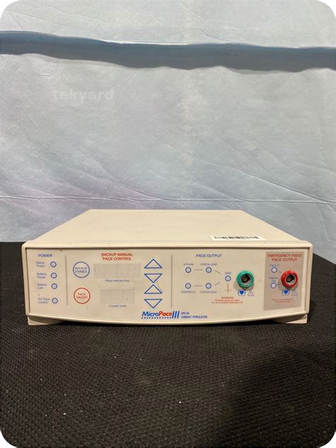 Tekyard Llc 320871 Micropace Iii Eps320 Cardiac Stimulator