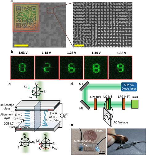 Experimental Demonstration Of Electrically Tunable Vectorial Download Scientific Diagram
